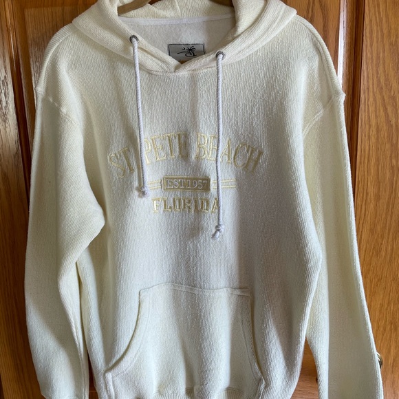Salty Wave Collection | Shirts | Yellow St Pete Beach Hoodie By Salty ...